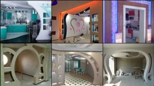 Trendy POP Arch Design for Hall, Living Room, Porch with Images