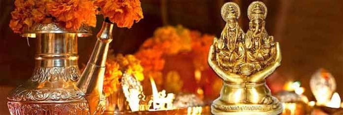 Beautiful Dhanteras Rangoli Designs with Kalash, Footprints and More