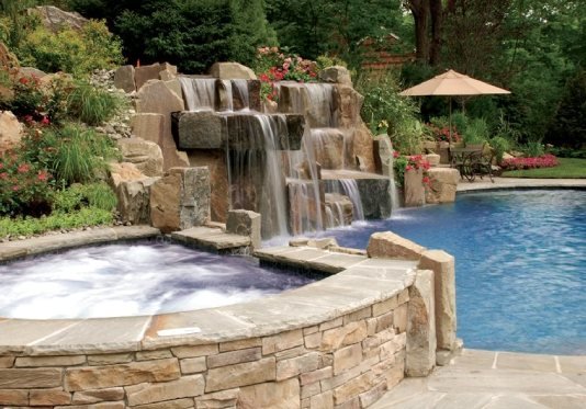 Pool Waterfall Ideas To Improve The Appearance of Your Swimming Pool