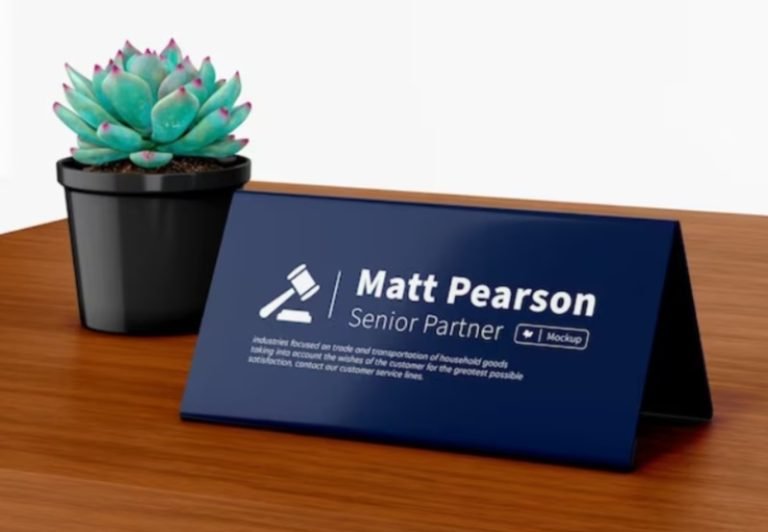 Table Name Plate Designs For Perfect Table Look