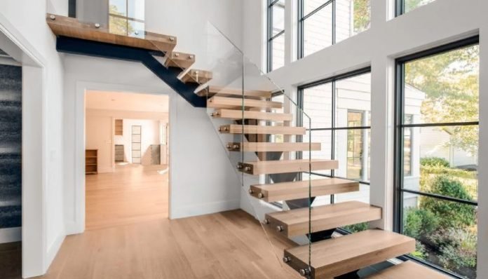 Dog Legged Staircase For a Designer Staircase