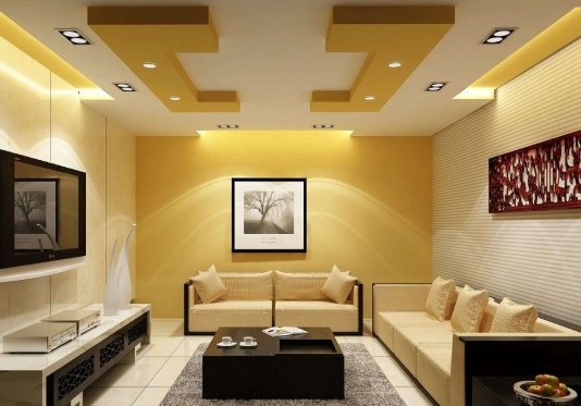 Living Room PVC Ceiling Design Ideas to Try