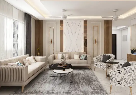 Top 10 Drawing Rooms Designed by Livspace